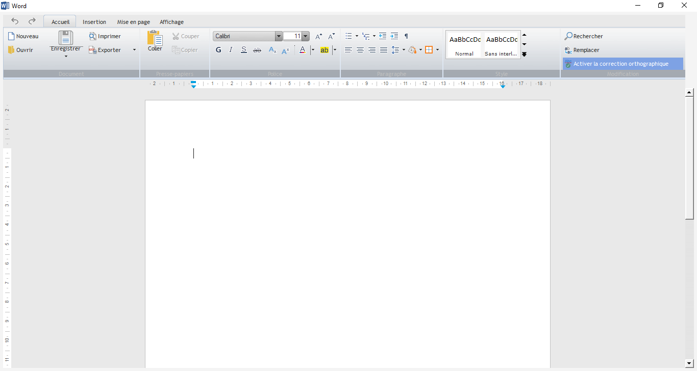 Éditeur de texte Word – OTO Nom-i – Aide en ligne